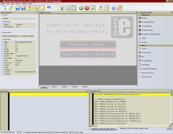 RomanBlack reviews the SmartGLCD from MikroE