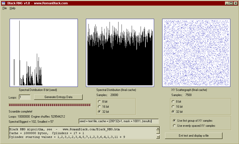 The Black RNG algorithm