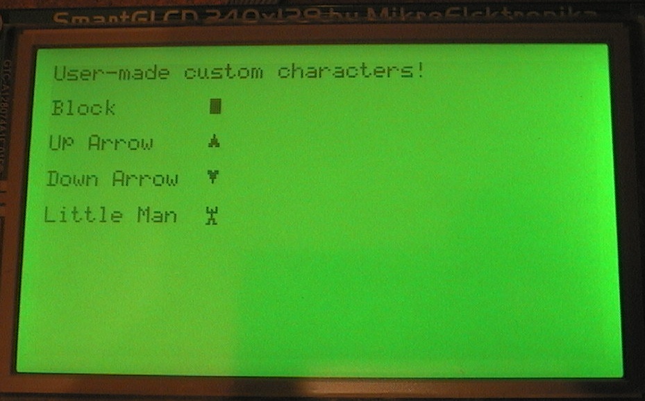 SmartGLCD Module Tutorials and Projects